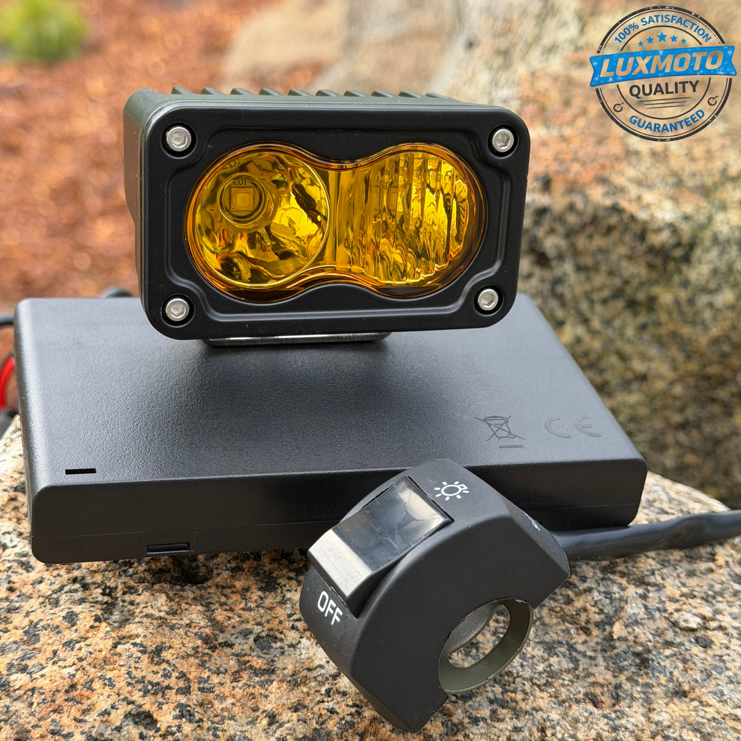 AA Battery Baja Light V2 w/ Switch & Battery Case (Complete Setup ...