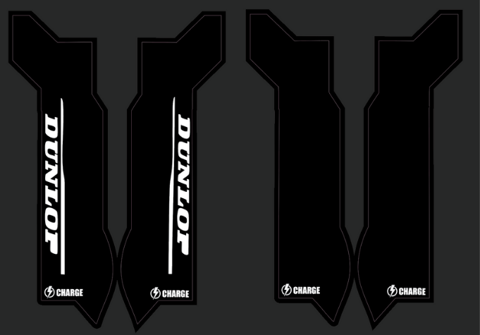 Fork Guard Decals – Charge Graphics